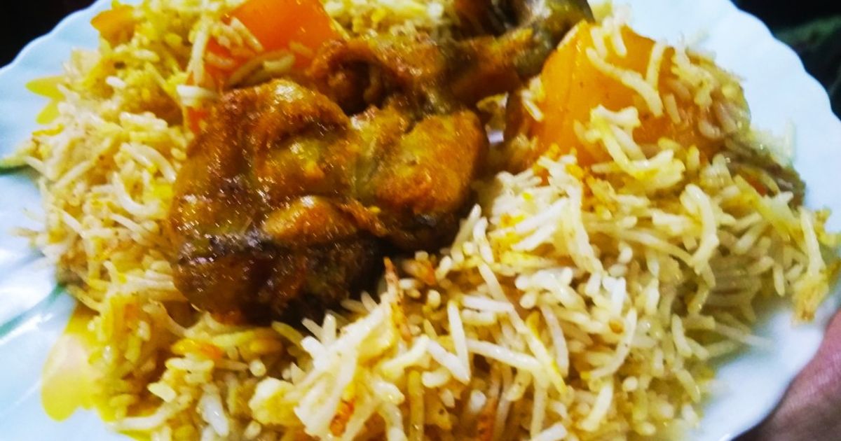 Monimala Pal দ্বারা চিকেন বিরিয়ানি (Chicken Biriyani Recipe In Bengali ...