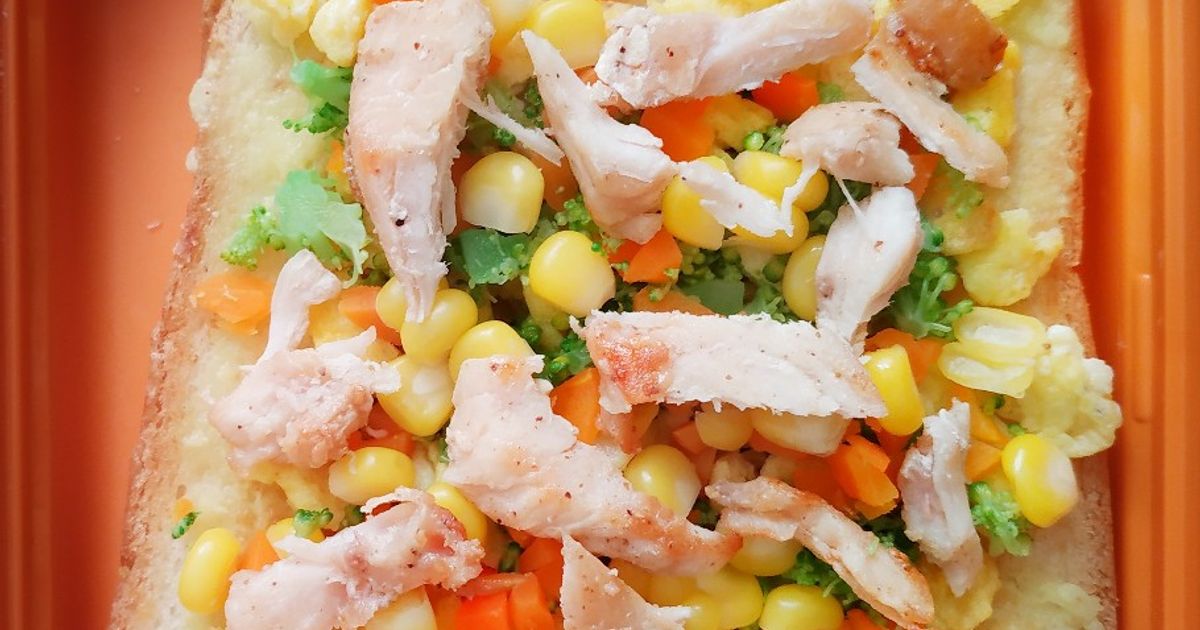 Resep Roti Bakar Ayam Full Sayur oleh OPY KITCHEN - Cookpad