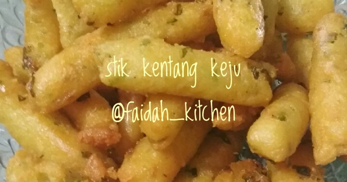 Resep Stik Kentang Keju oleh Faidah_Kitchen - Cookpad
