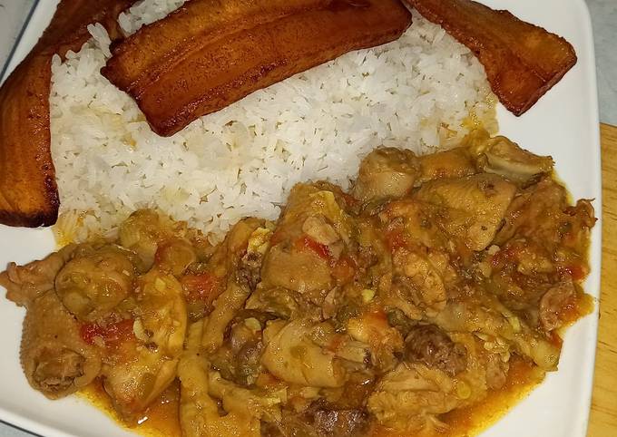 Menudencias de pollo guisadas Receta de Will Smith- Cookpad