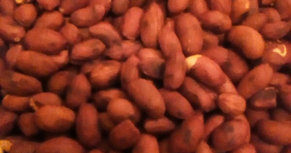 Pan fried ground nuts Recipe by Janet Vivian Mvoyi - Cookpad