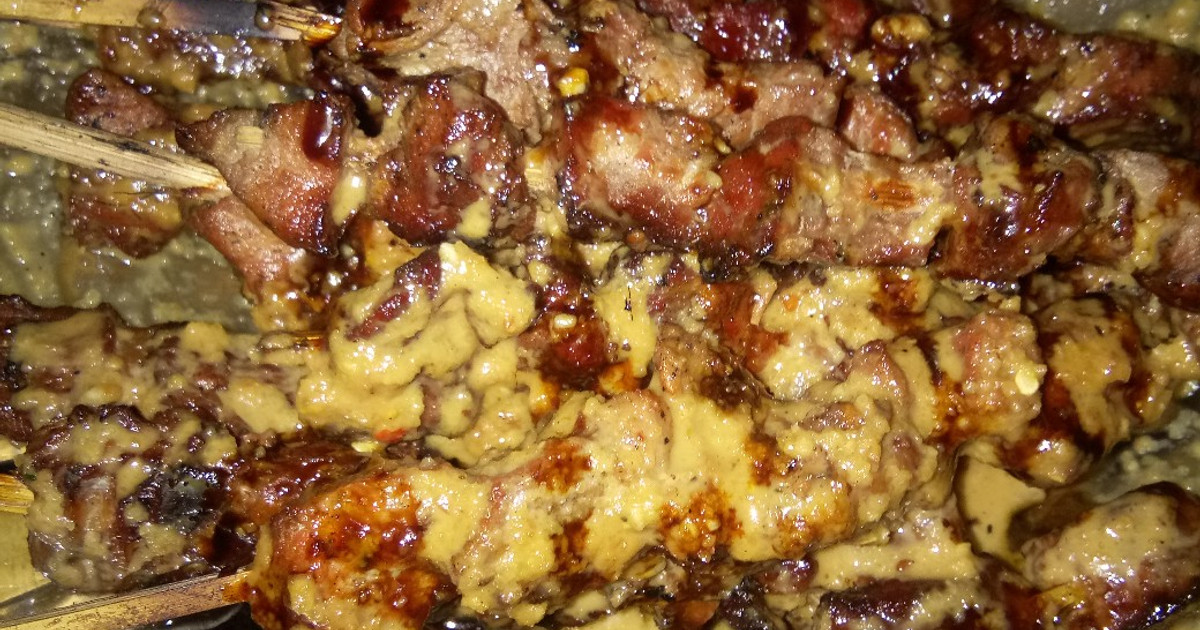 Resep Sate Sapi Bumbu Kacang Pedas Manis oleh Fitriani Mazhahedin - Cookpad