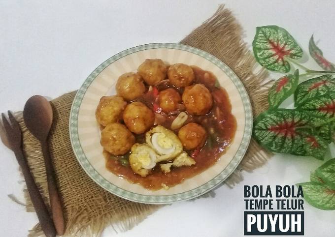 Resep Bola Bola Tempe Telur Puyuh oleh farida Sulthan 🇮🇩 (IG. Malika02782) - Cookpad