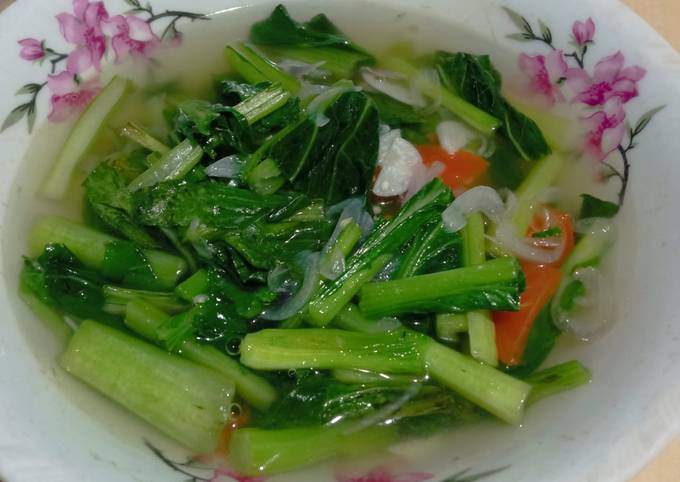 Resep Sayur Sawi Hijau Simple oleh Sinta Lestari - Cookpad
