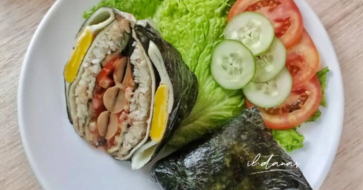 11 resep rice sandwich enak enak dan mudah - Cookpad