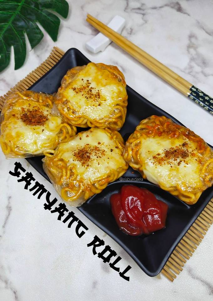 Resep Samyang Roll oleh Bunda Ela - Cookpad