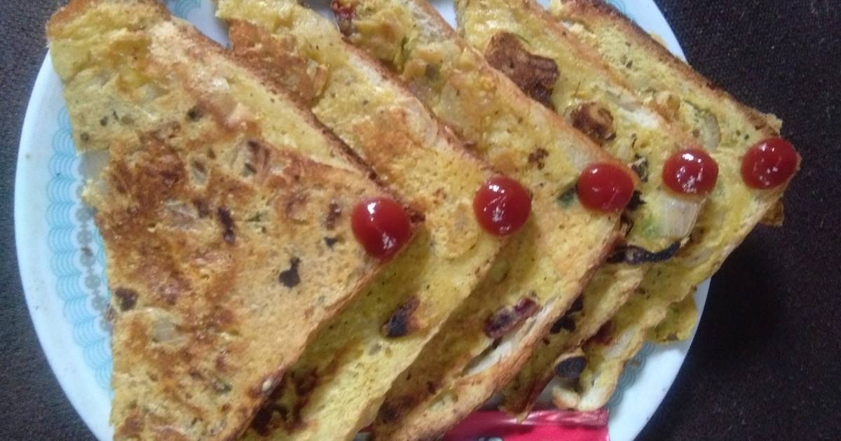 Besan ke crispy toast Recipe by Neha Ankit Varshney - Cookpad