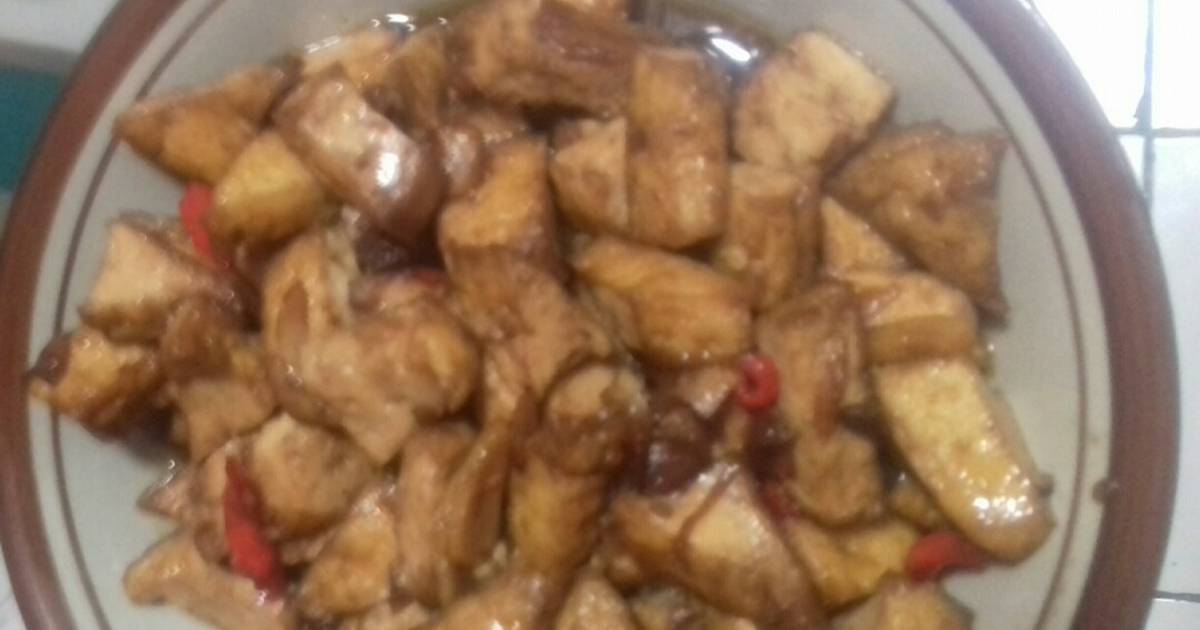 Resep Tahu oreg basah oleh Mar Yanah - Cookpad