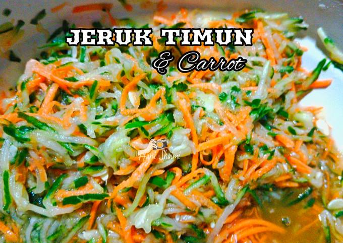 Resipi (13/12) JERUK TIMUN & CARROT oleh Hani Shaimi - Cookpad