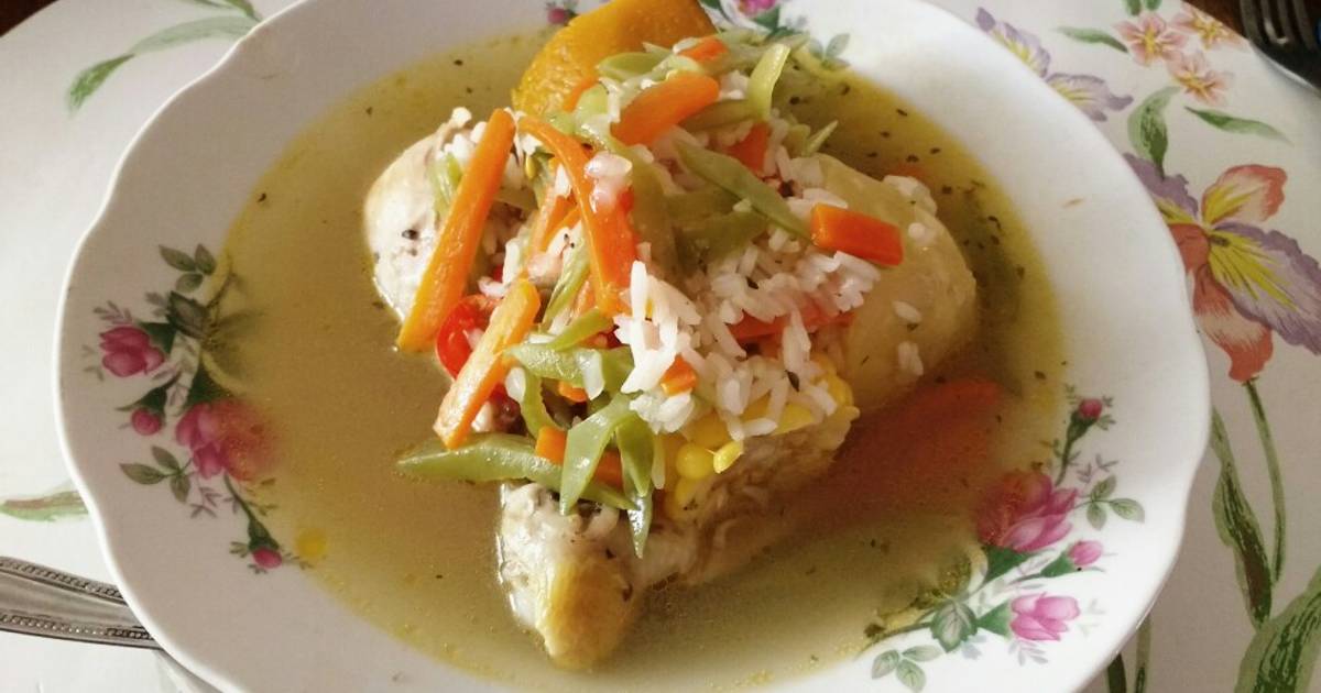 Cazuela de pollo Receta de María Francisca López Saavedra- Cookpad