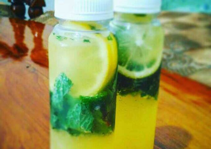 Resep Mint lemonade squash oleh harsenio mulia akbar - Cookpad