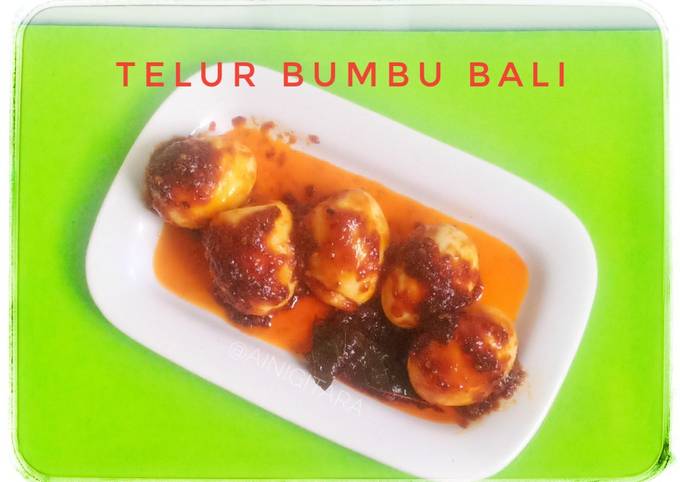 Resep Telur Bumbu Bali oleh Aini mama 2N 2R - Cookpad