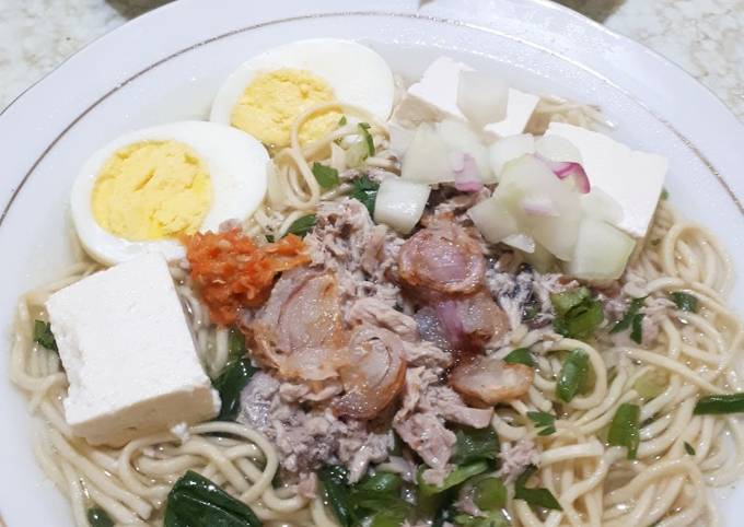 Resep Mie Cakalang oleh Kia - Cookpad