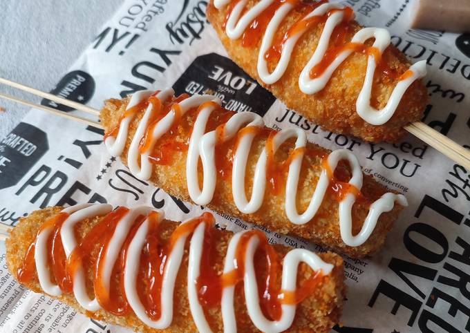 Resep Corn Dog oleh Ratih Kusuma - Cookpad