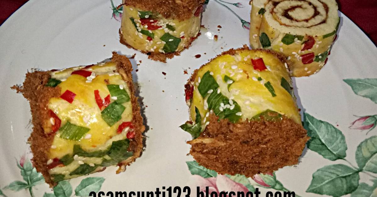 Resep Roti Abon Gulung / Bread Floss Roll oleh asamsunti123 - Cookpad