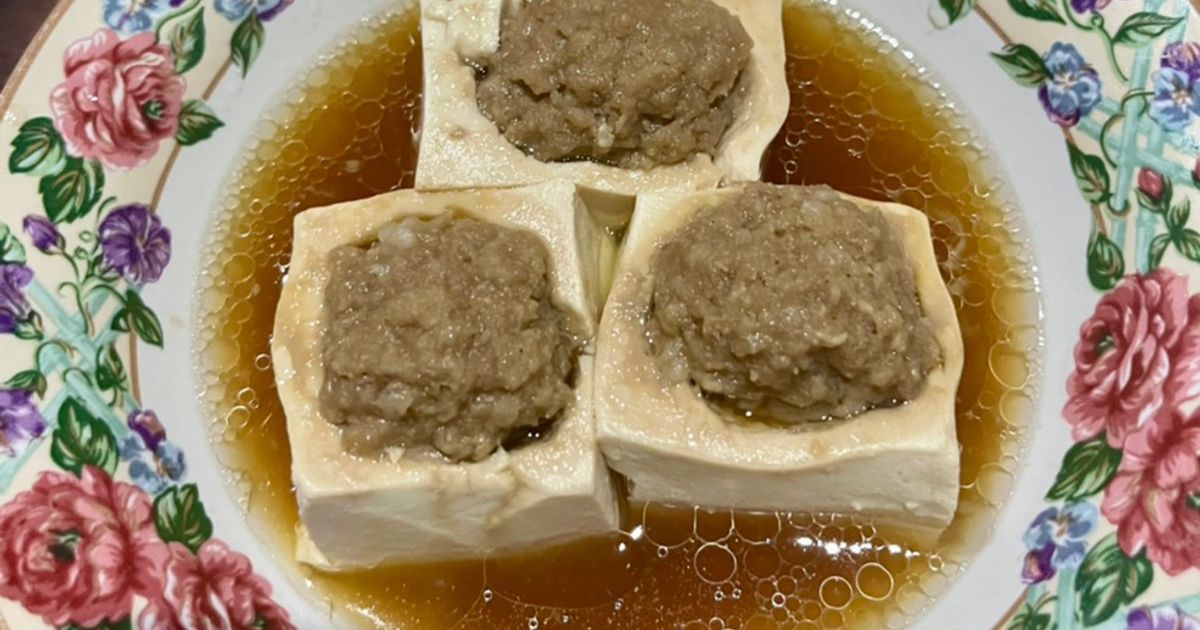 Resep steam tahu sutra daging rumahan enak dan mudah - Cookpad