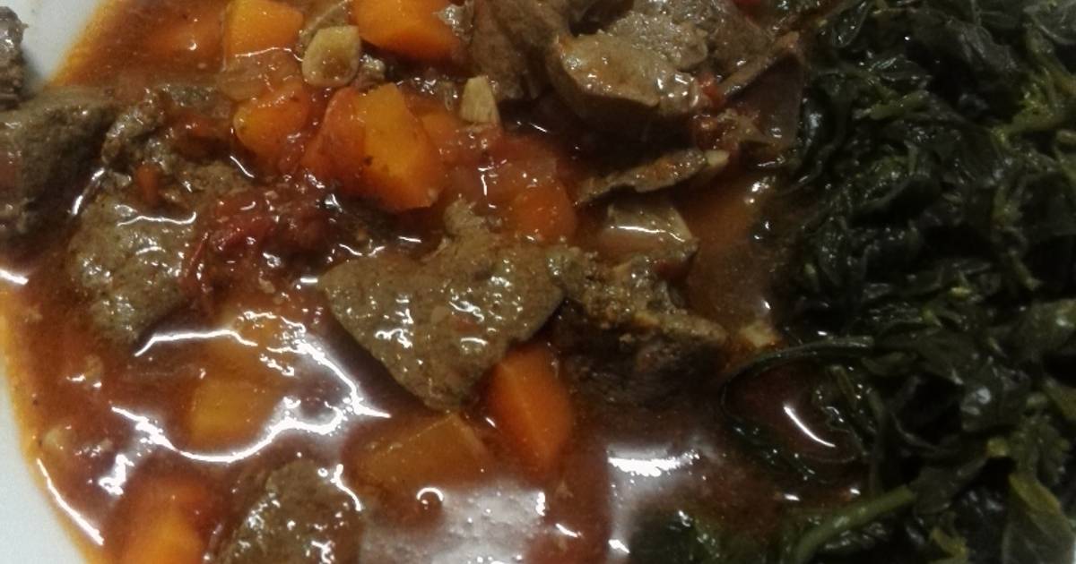 Liver Stew Recipe by Ridweys - Cookpad