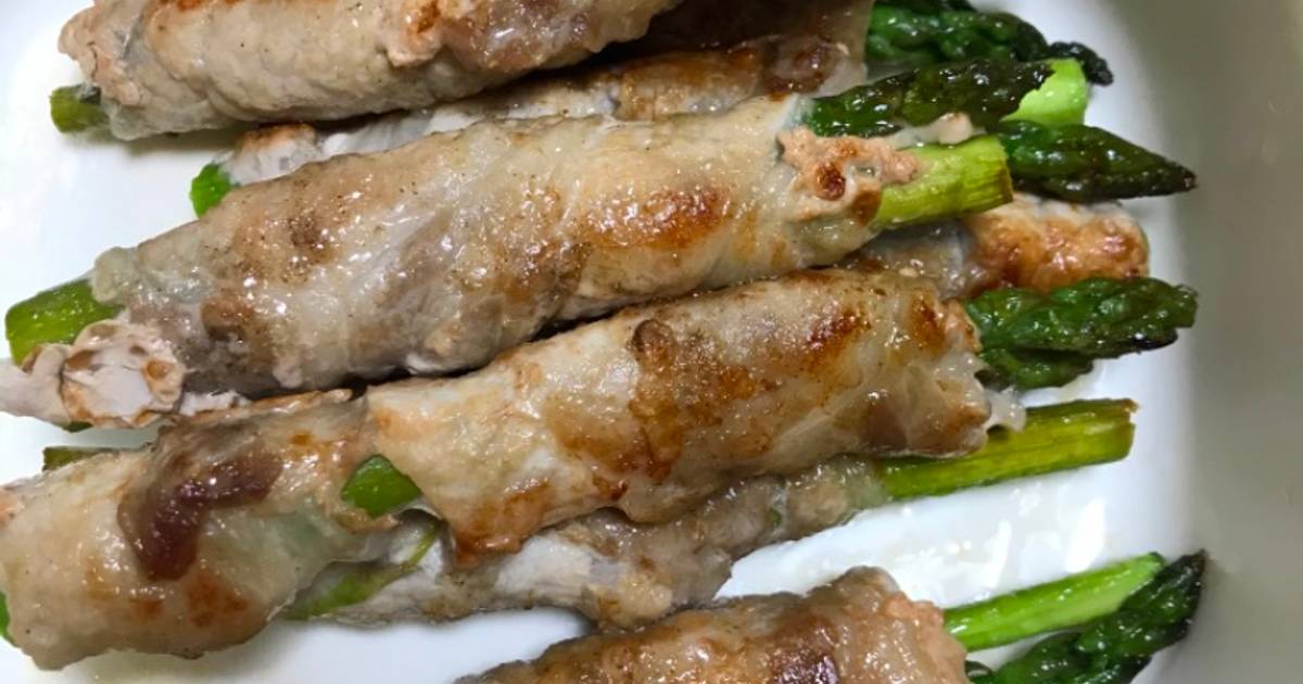 Asparagus roll up Recipe by Aya Nagomi visit host - Cookpad