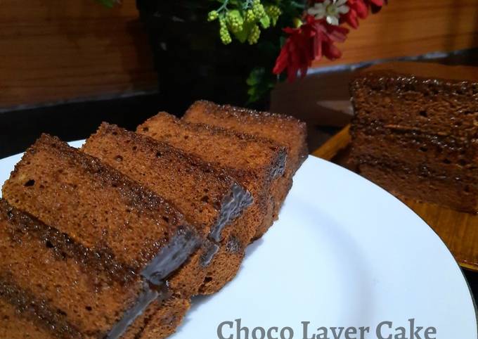 Resep Choco Layer Cake oleh Bunda Zea - Cookpad