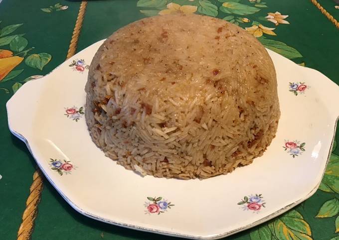 Dôme de riz basmati aux tomates séchées de Mila Skull - Cookpad