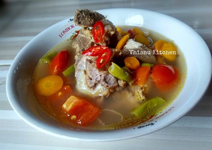 Resep Asem Asem Balungan (Tulang Sapi) (#KitaBerbagi) oleh Vhisnu ...