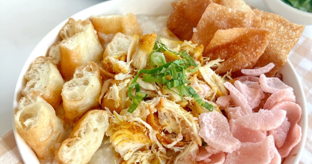 Resep menu simple bubur tim rumahan enak dan mudah - Cookpad