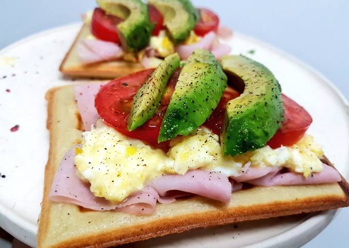 Waffles salados Receta de 👩‍🍳- Cookpad