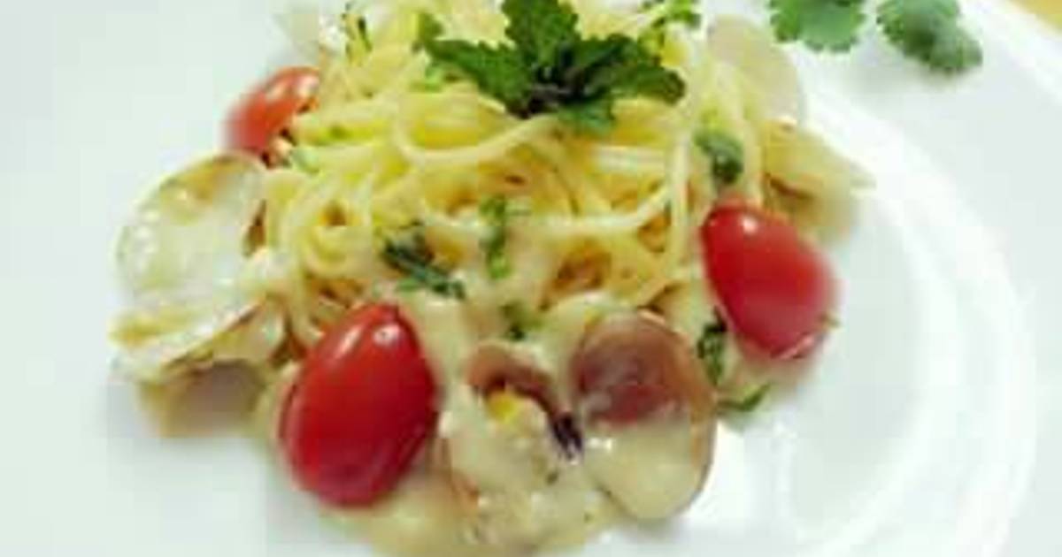 Resep Spageti Saus Putih oleh Anna Andrian - Cookpad