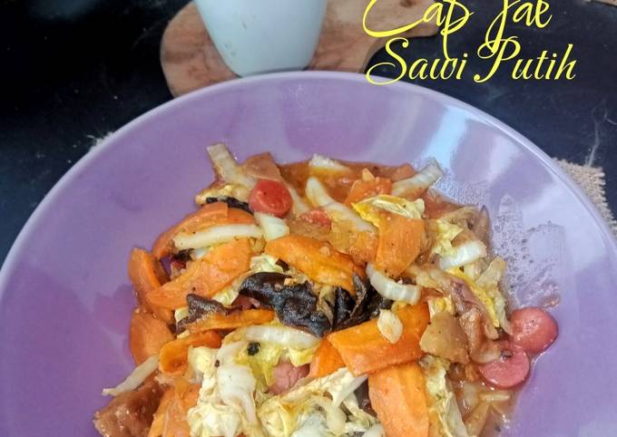 Resep Cap Jae Sawi Putih oleh DEWI SARASWATI - Cookpad