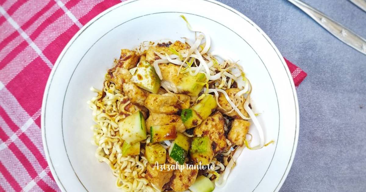 Resep Rujak mie tahu oleh AzizahPrantoro - Cookpad