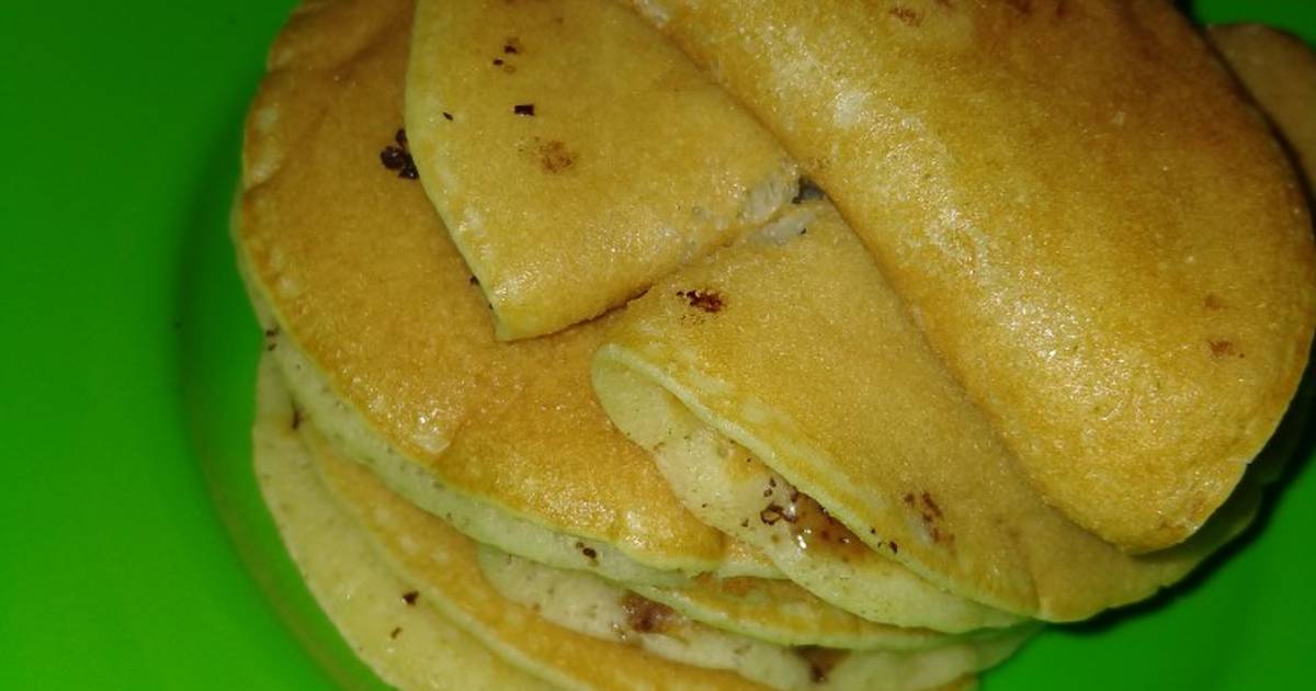 Resep Pancake isi coklat oleh Dwi Indra - Cookpad