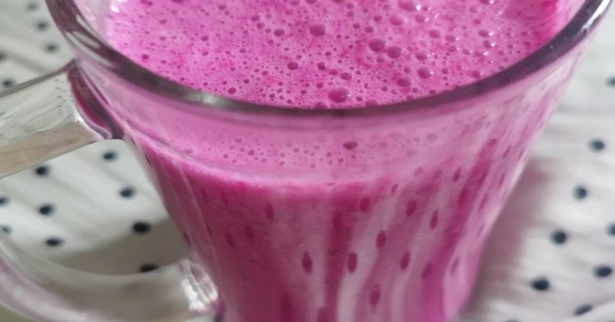 Resipi Lassi buah naga oleh Nik Nur Syazana Binti Aziz - Cookpad