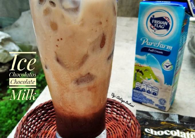 Resep Ice Chocolatos Chocolate Milk oleh Astiya Lestari - Cookpad