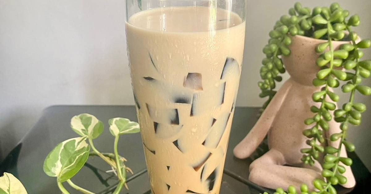 Resep Es Susu Cincau Gula Aren oleh Citra Paramita - Cookpad