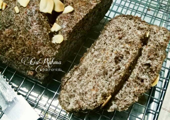 Resep Roti Flaxseed (biji rami) #Keto Bread oleh Lia Rahma - Cookpad
