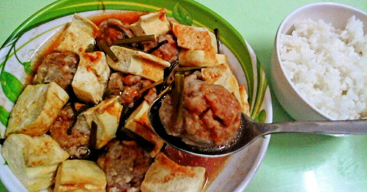 Cách Làm Món Thịt Viên Hấp Ketchup của Anhie Tran - Cookpad