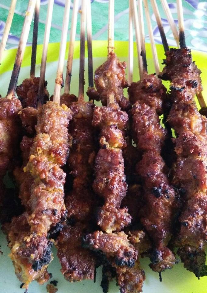 Resep Sate sapi oleh tami - Cookpad