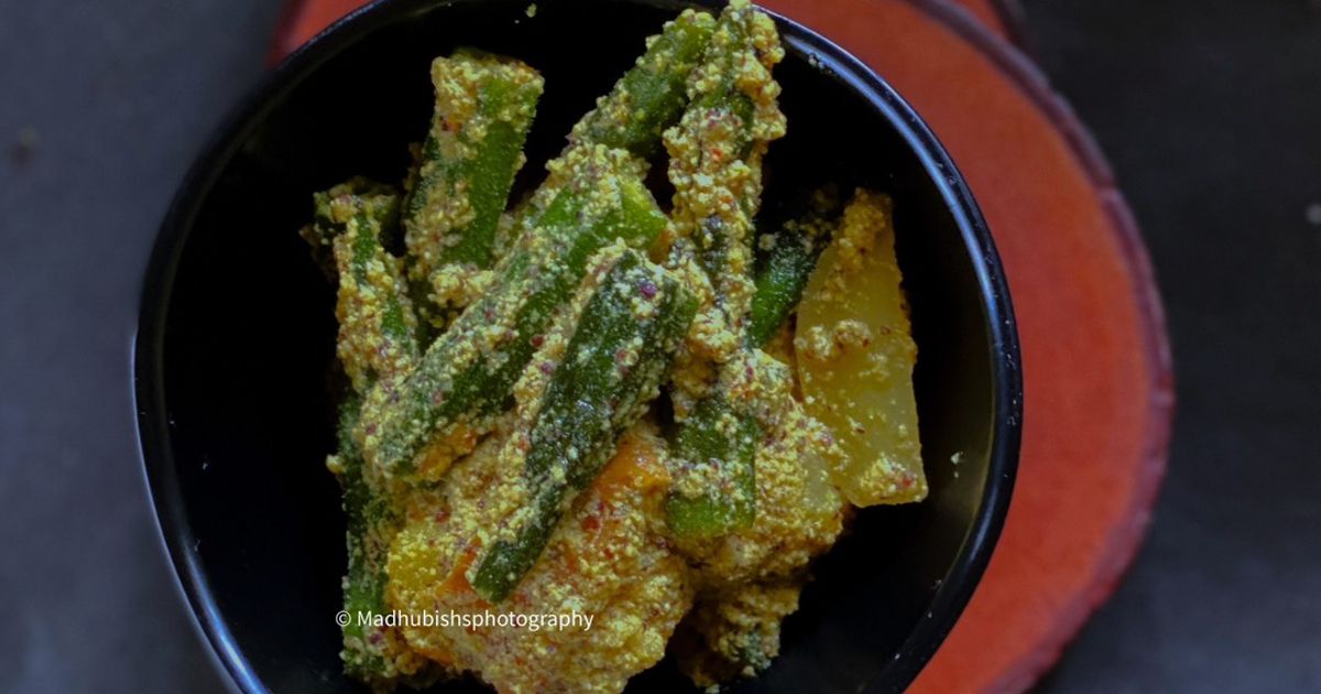 Dharosh Posto / Okra In Poppy Seed Paste Recipe by Madhumita Bishnu ...