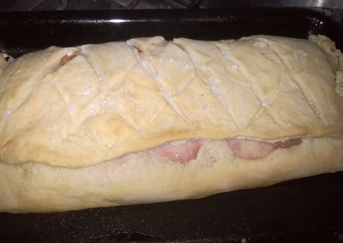 Pan casero relleno Receta de pelozocamila1994- Cookpad