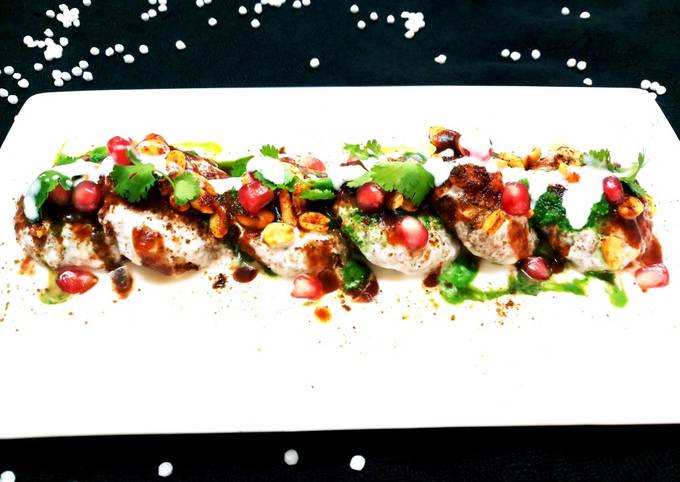 Sabudana Tikki Chat Recipe by Mital Viramgama - Cookpad