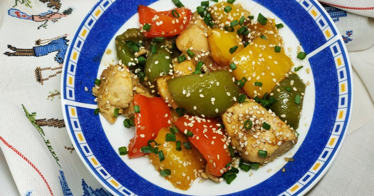 Στήθος κοτόπουλο με Soy Sauce και λαχανικά Συνταγή από τον/την Anna ...