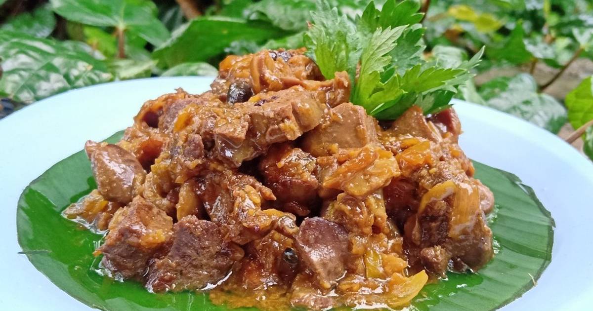 Resep Ati ampela manis gurih oleh Dahriansyah Dahri - Cookpad