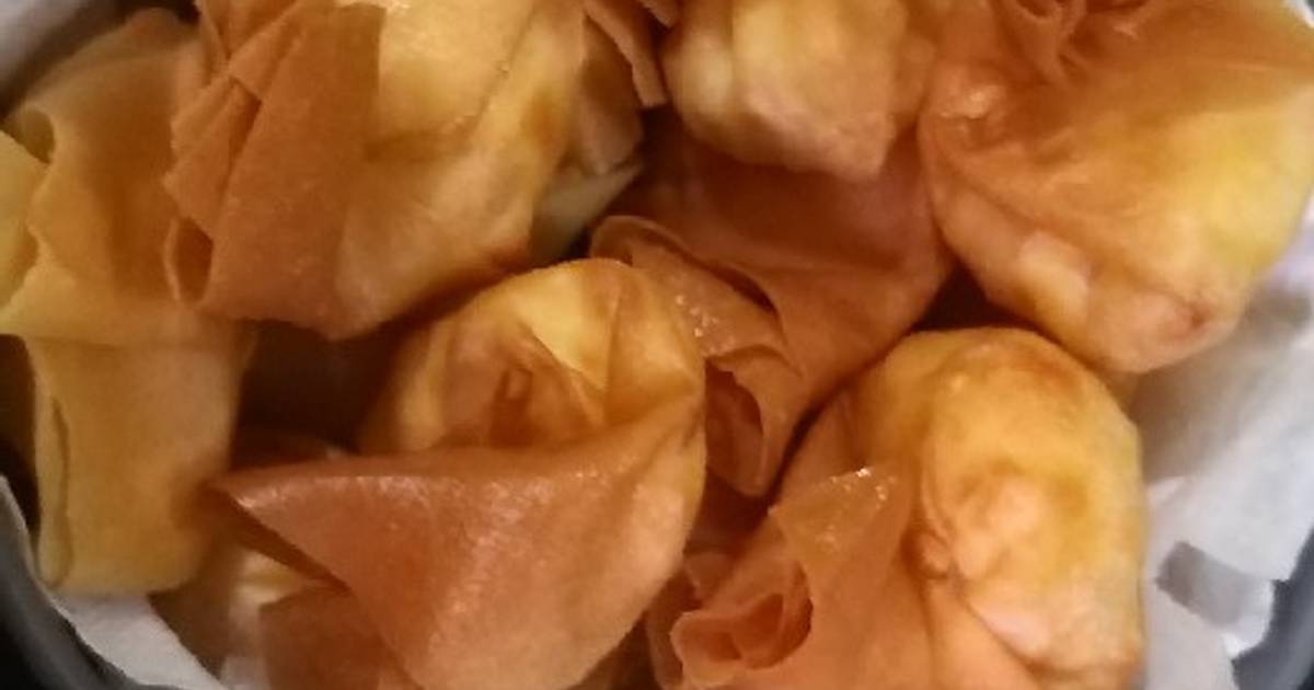 93 resep pangsit goreng isi sosis enak dan sederhana - Cookpad