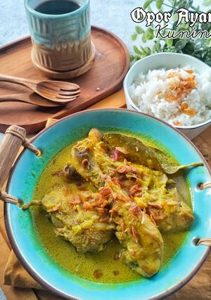 Resep Opor Ayam Kuning oleh Yenny Laurensia - Cookpad