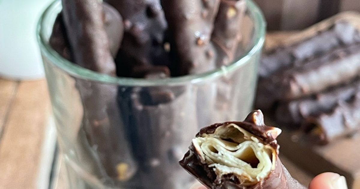 Resep Chocolate Fingers Cuma Dari Kulit Pangsit! oleh Windri Aries ...