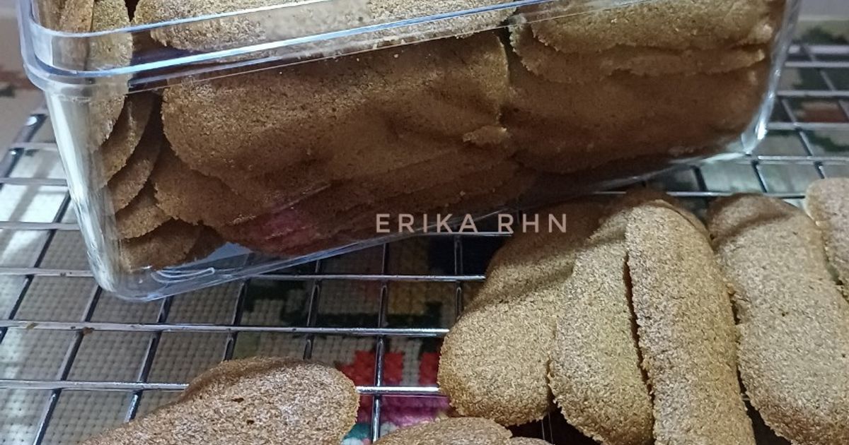 Resep Lidah Kucing Coklat oleh erika rhn - Cookpad