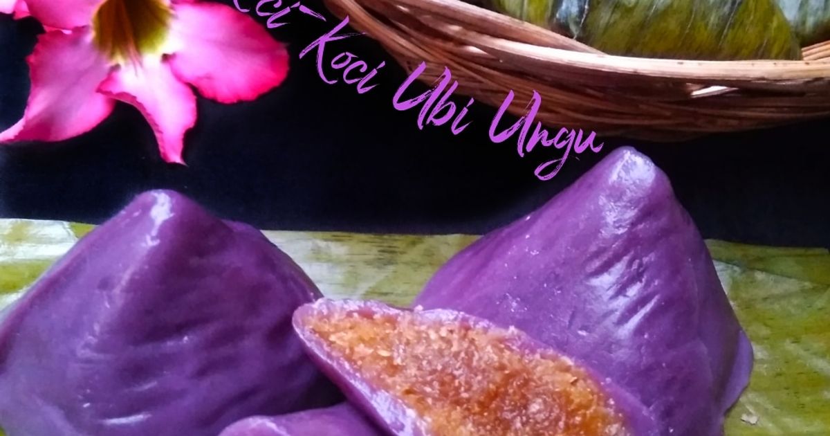 Resep koci koci ubi ungu rumahan enak dan mudah - Cookpad