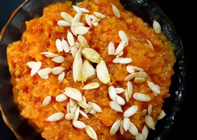 Carrot Halwa | Gajar ka halwa | Eid Recipe - Easy Indian Dessert Recipe by Rizu's Recipes - Cookpad