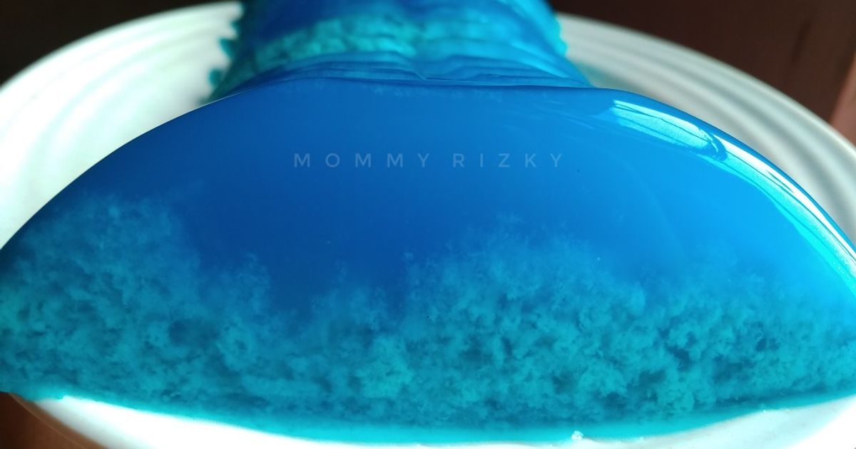 Resep 4. Blue Ocean Pudding oleh Rizky Alfadina - Cookpad