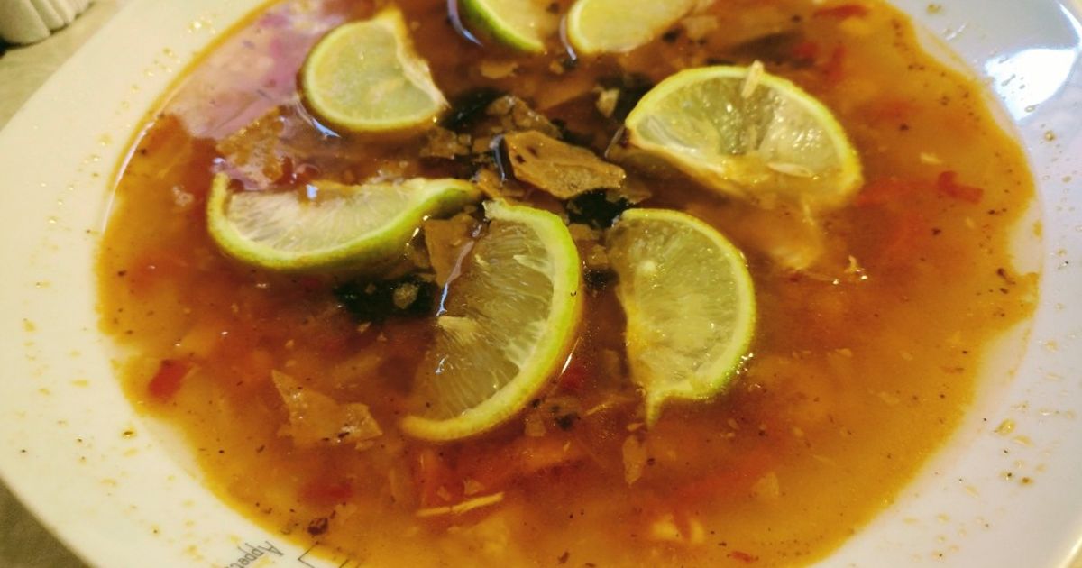 Sopa De Lima Receta de OTata Tulia Tanagra- Cookpad